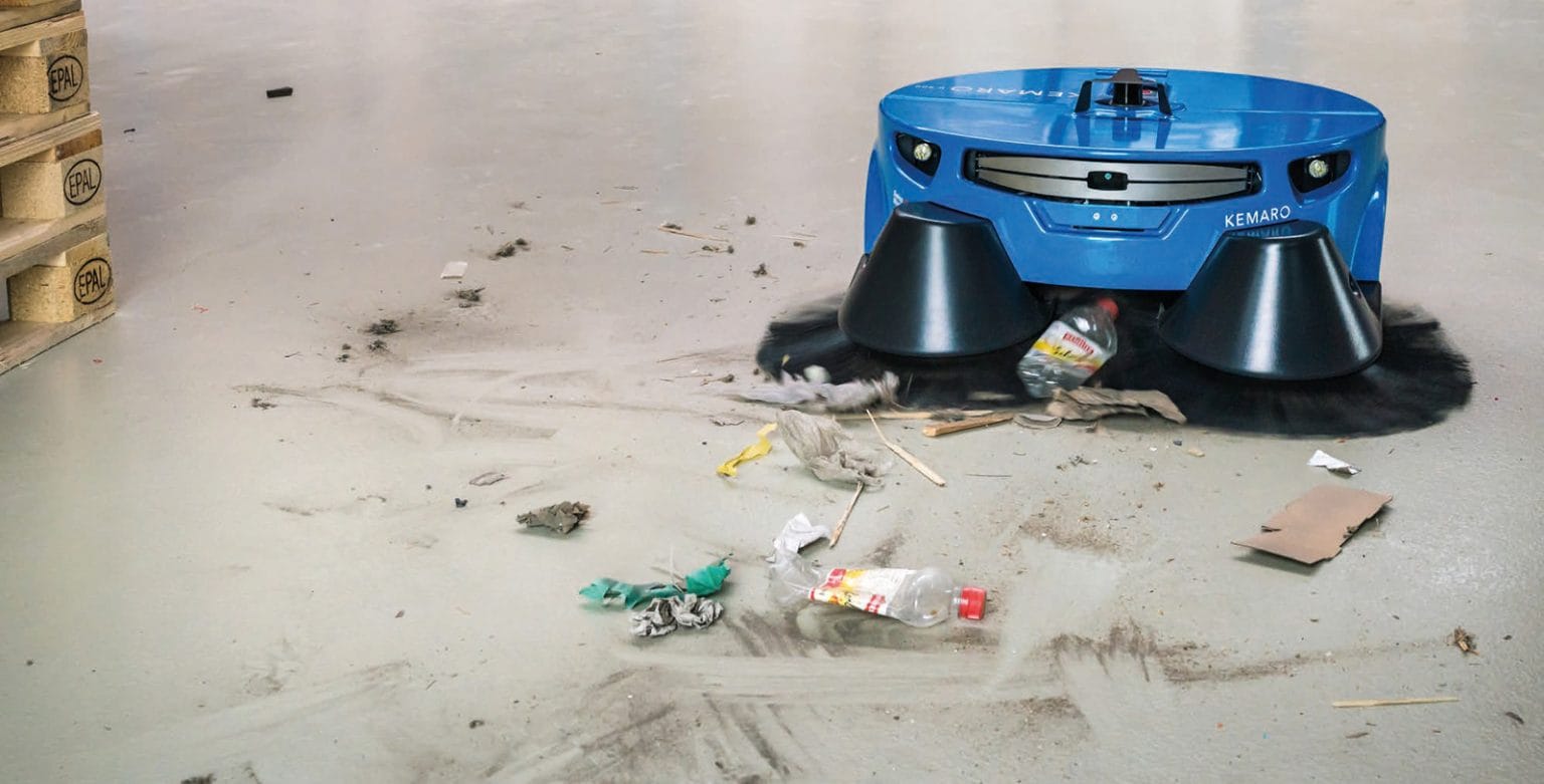 KEMARO | Autonome Kehrmaschinen – NEOTECHNIK Fördersysteme