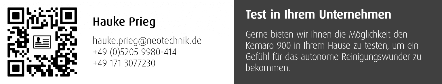 KEMARO | Autonome Kehrmaschinen - NEOTECHNIK Fördersysteme